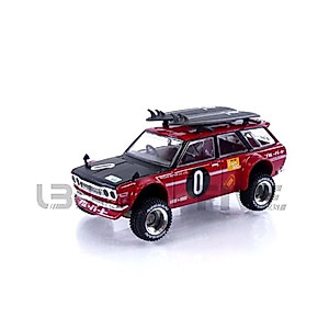 Datsun 510 4×4 Wagon Kaido GT Surf Safari RS V2 (by Jun Imai) Kaido House 1/64 Diecast Model Car True Scale Miniatures KHMG054