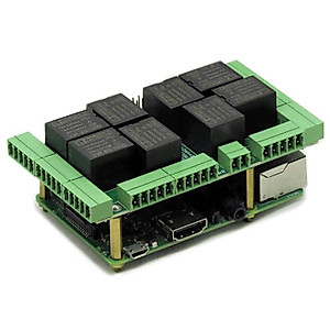Home Automation 8-Layer Stackable HAT Made for Raspberry Pi