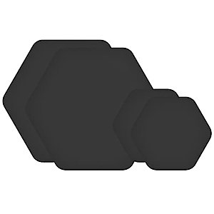 GEAR AID Tenacious Tape Repair Patches for Jackets, Tents, Outdoor Gear and Technical Fabrics, 3” Rounds, 2.5” and 1.5” Hex Shapes, Color and Size Options