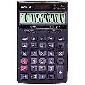 Casio AX-12V-W Practical Electronic Calculator 12 Digits