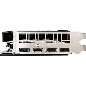 MSI Gaming GeForce RTX 2060 6GB GDRR6 192-bit HDMI/DP Ray Tracing Turing Architecture VR Ready Graphics Card (RTX 2060 Ventus 6G OC) (Renewed)