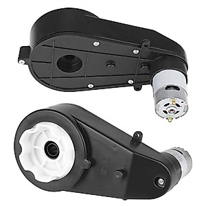 Motor Gear Box Electric Motor Gear Box, 20000/ 30000RPM Toy Electric Motor Gear Box or Electric Motor Gearbox Drive Engine Ride for Suitable for Remote Control Cars and Motorcycles, ATV, Child Vehicle