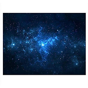 FILFEEL Aquarium Background Fish Tank Decorations Pictures PVC Adhesive Poster Stars Style Backdrop Decoration Paper Cling Decals Sticker(61 * 30cm)