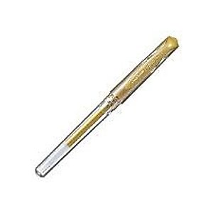 Uni Ball Signo Gel Ink Pens -Medium Point 1.0mm-Gold Ink-value Set of 3(With our shop original description of goods)