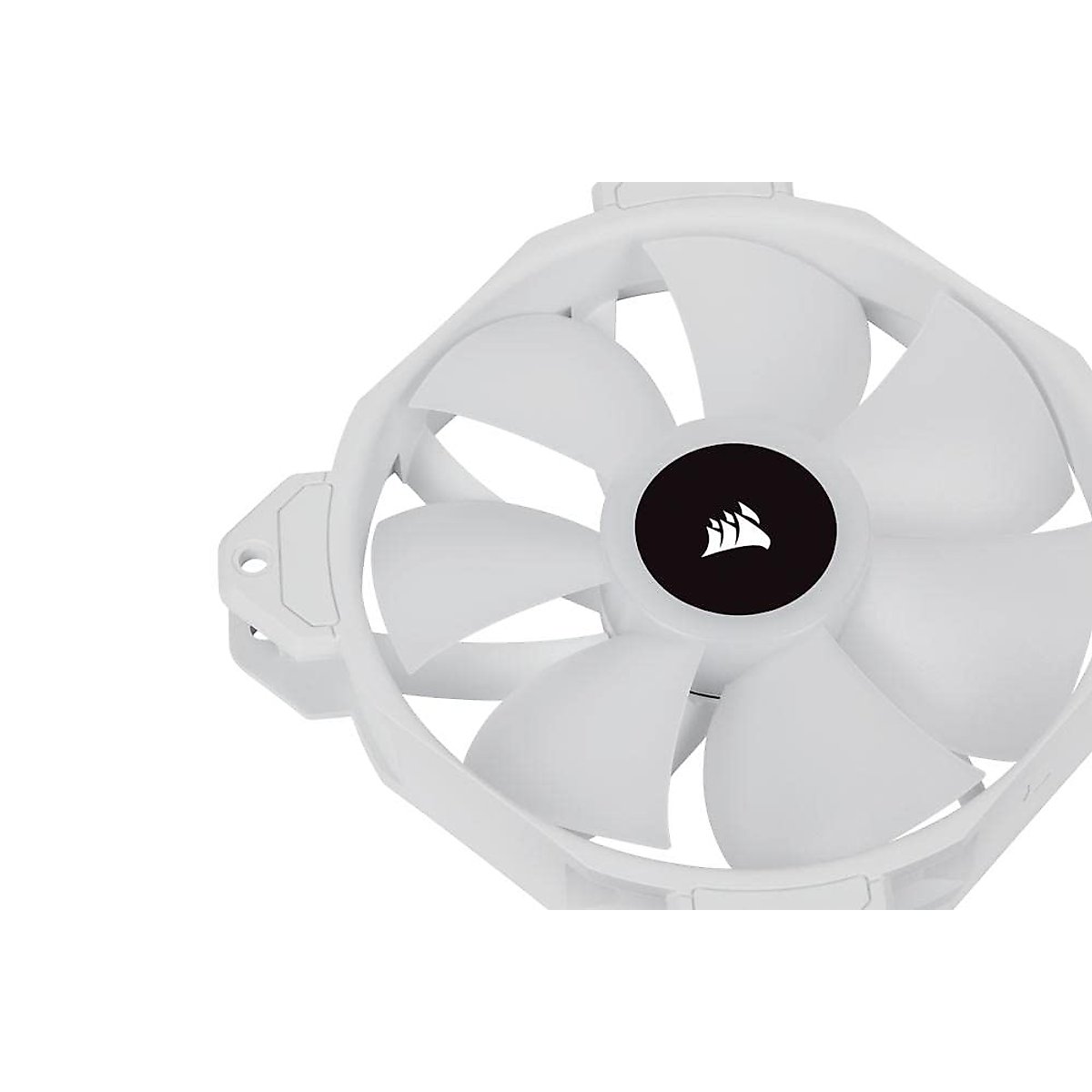 CORSAIR iCUE SP120 RGB ELITE Performance 120mm PWM Triple Fan Kit with iCUE Lighting Node CORE - White