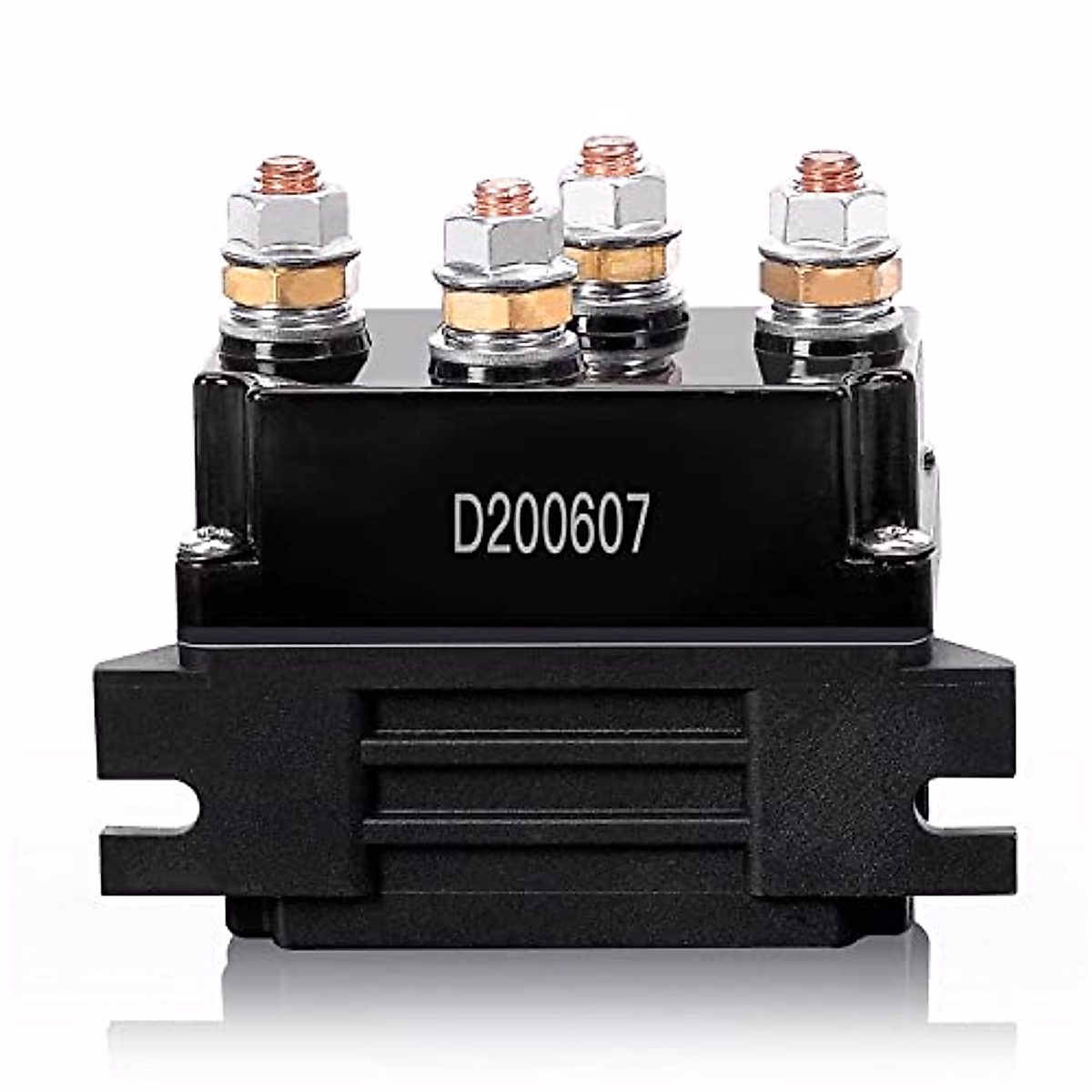 BIGTUR 500A 12V Winch Relay Solenoid Replacement Contactor for 8000-15000lb ATV UTV Truck 4WD 4x4 Winch