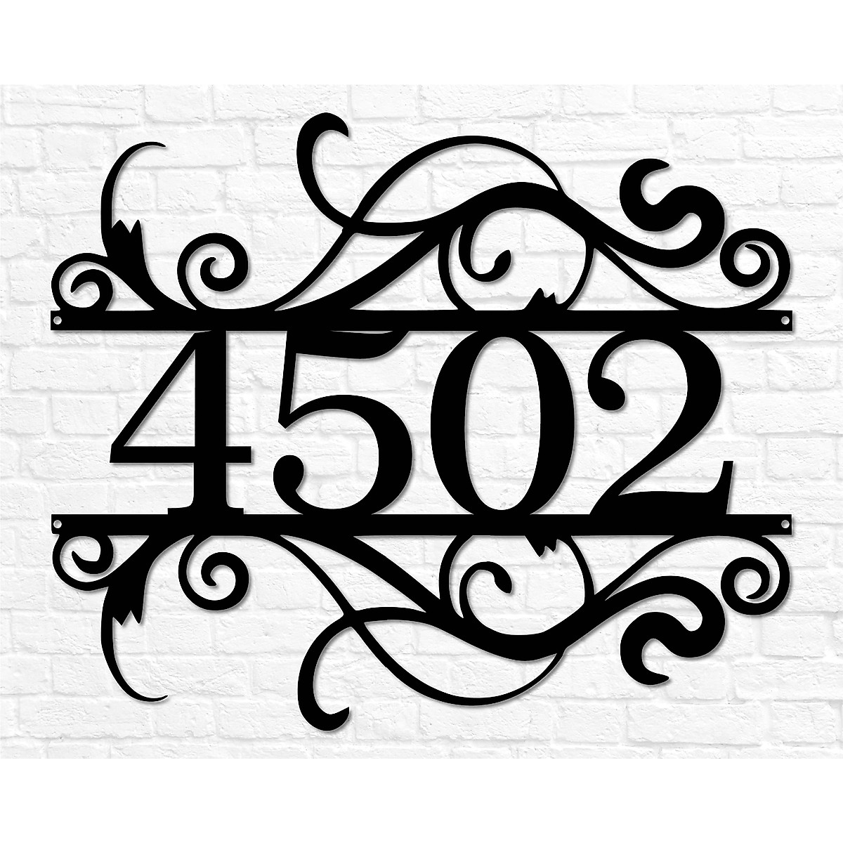 House Number Sign | Metal Address Sign | Address Plaque | Home Number Sign | Custom Address Decor | House Warming Gift | Front Door Sign