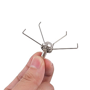 NIKA ARCHERY 100 Grain Judo Broadheads 5 Claws Head Hunting Small Game Bow Arrow Point Tips 12 PCS