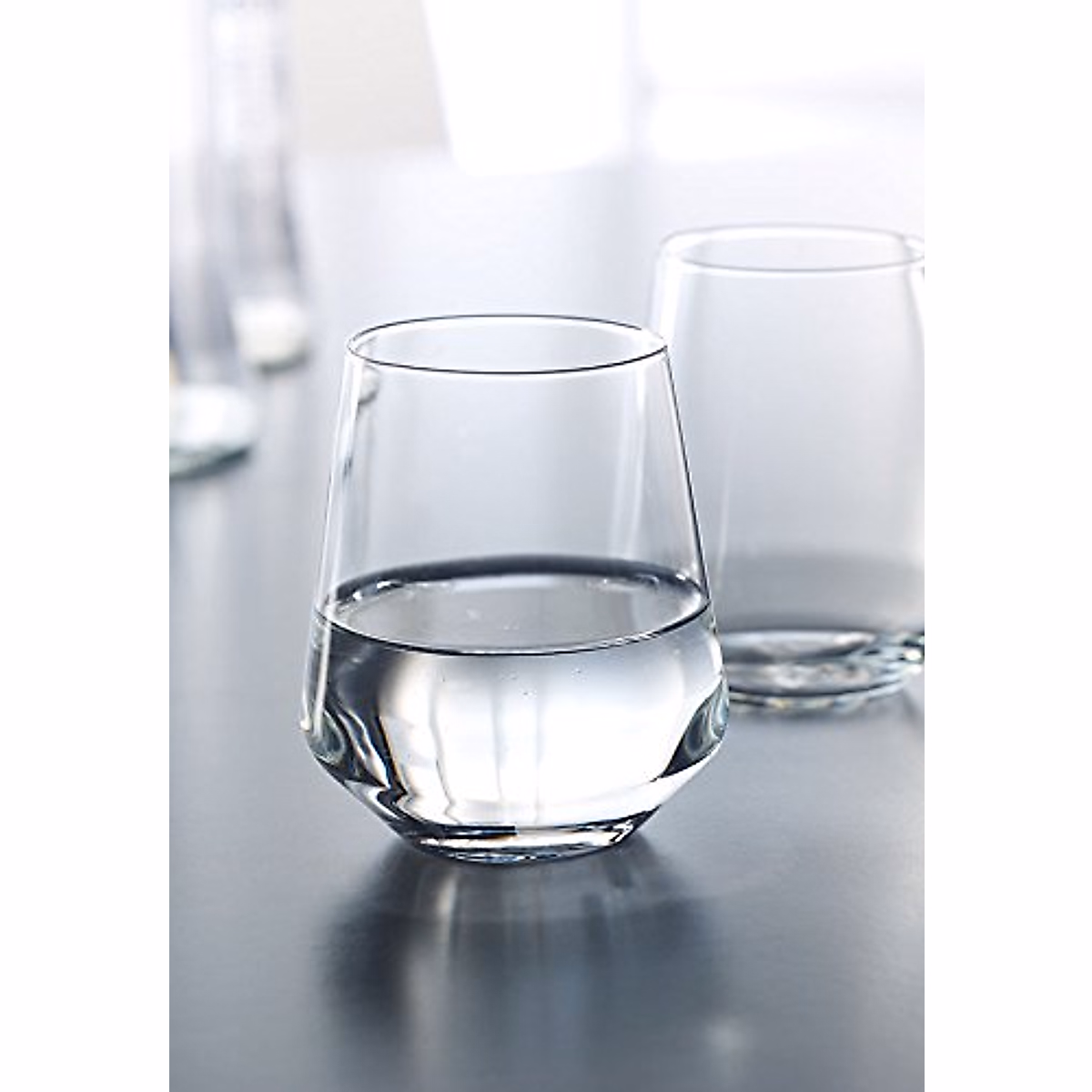 Harmony Wine Glasses by Rastal, 14 ounce, great option for wine, craft beer or water, Set of 6 (Stemless)