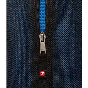 Manduka Yoga Breathe Easy Mat Carrier - Lightweight, Breathable Mesh with Zipper Closure, Easy to Carry, Hands-Free, Black, 1 EA, 26.5” x 6.5” x 6.5”