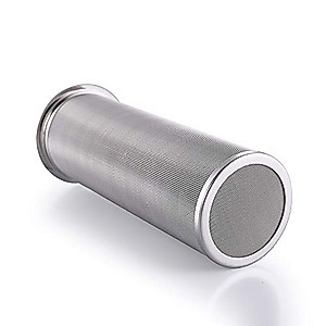 MODERNJOE'S Premium Infuser Cold Coffee Maker for 2QT Wide Mouth Mason Jars by Modern Joe's. Perfect for Ice Coffee and Tea. Heavy Duty Gauge 100 Micron Mesh 304 Stainless Steel