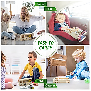 Yokimiya Montessori Toys Wooden Screw Driver Board Set for 3 4 5 Year Old Kids Sensory Toys Toddler Educational Learning Toys Preschool, Classroom STEM Toy