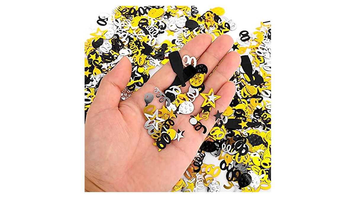 3000 Birthday Confetti - Celebrate in Style!