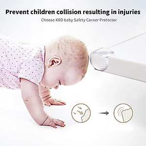 KRD baby Coener Guards(12 Packs)-Baby proofing Corner Protector for Baby Safety,Child Proof Corner Cover Corner Bumpers,Furniture & Sharp Corners Baby Proofing