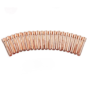 Welding Gun Consumables, Cutter Torch Nozzle Kit Glass Cups Good Compatibility Color O Rings for WP17 WP18 WP26 Welder