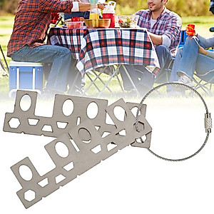 VBESTLIFE Alcohol Stove Cross Stand,Portable Stainless Steel Mini Camping Stove Shelf for Camping Hiking Picnic