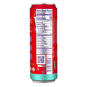 Alani Nu CHERRY SLUSH Sugar Free, Low Calorie Energy Drinks | 200mg Caffeine | Pre Workout Performance with Antioxidants | Biotin B Vitamins | Zero Sugar | 10 Calories | 12 Fl Oz Cans (12 Pack)