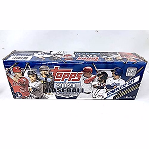 Topps 2021 Baseball Factory Sealed Complete Retail Box (660 Cards 5 Rookie Variations)