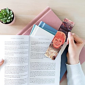 Bookmarks Ruler Metal Murder Reading She Tassels Wrote Bookworm Bookography Measure for Book Bibliophile Gift Reading Christmas Ornament Markers