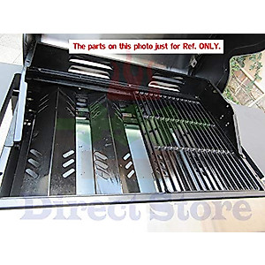 Direct Store Parts DC105 (4-Pack) Polished Porcelain Coated Cast Iron Cooking Grid Replacement for Vermont Castings, Chargriller, Jenn Air Gas Grill (4)