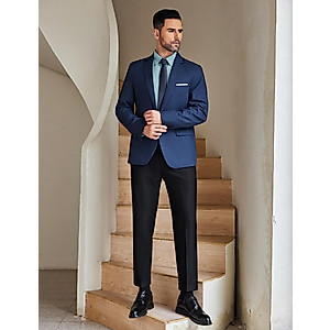 COOFANDY Mens Dress Shirts Wrinkle Free Long Sleeve Button Down Shirts Formal Business Shirt Light Green