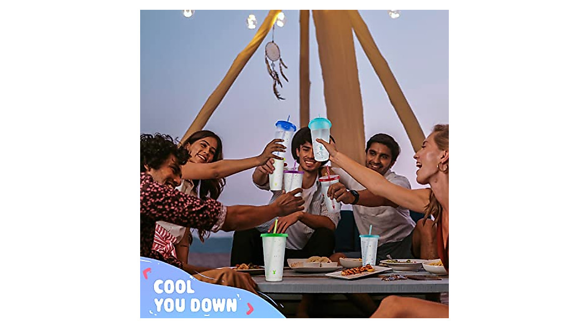 Meoky Color Changing Cups - Fun & Eco-Friendly Tumblers