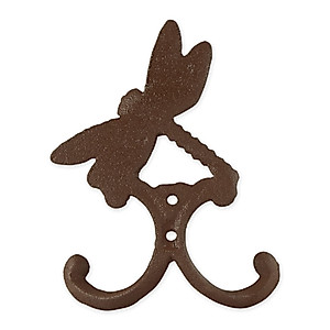 Accent Plus Dragonfly Wall Hook (Set of 2)
