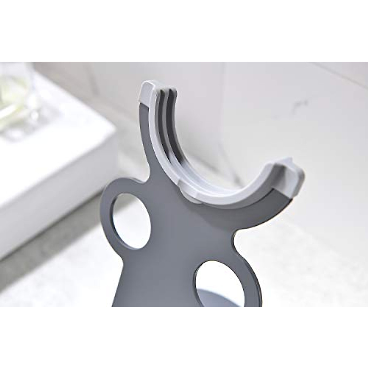 I'SMARTMOON Hair Dryer Holder for Dyson Supersonic, Aluminum Alloy Bracket Power Plug Holder, Bathroom Organizer for Dyson Supersonic hairdryer Care Tools…