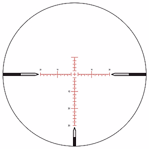 NIGHTFORCE SHV 4-14x56mm Second Focal Plane (F2/SFP) 30mm Tube Durable Precise Waterproof Fogproof Hunting Gun Scope, Non-Illuminated - Moar - 30 MOA Reticle