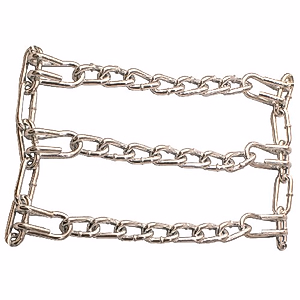 Oregon 67-020 Lawn & Garden Tire Snow Chains With 2-Link Spacing