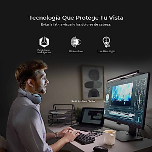 BenQ GW2283 Computer Monitor 22" FHD 1920x1080p | IPS | Eye-Care Tech | Low Blue Light | Anti-Glare | Adaptive Brightness | Tilt Screen | Built-In Speakers | HDMI | VGA,Black