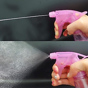 Olycism Avenoir Mister Spray Bottle, 250ml Adjustable Spray Storage Container for Hair, Plant and Home Cleaning, Pink