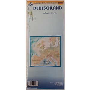 1. Germany Travel Reference Map 1:650,000