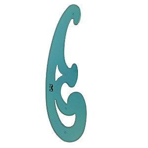 Mr. Pen French Curve and Template Ruler Set, 6 Pieces