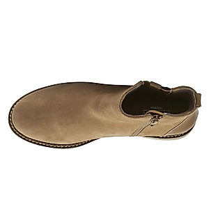 Rockport Women's Kacey Bootie Ankle Boot, Mocha Latte Suede, 8.5