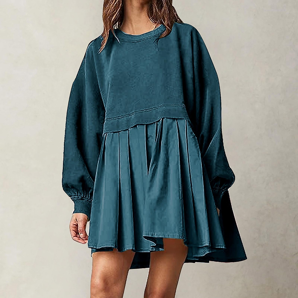 Prime of Day Deals Today 2024 Deals of The Day Lightning The Deals Today Prime Womens Oversized Sweatshirt Dress Fall Dresses for Women 2024 Fall Clothes for Women 2024 Teacher Outfits for Women 2024
