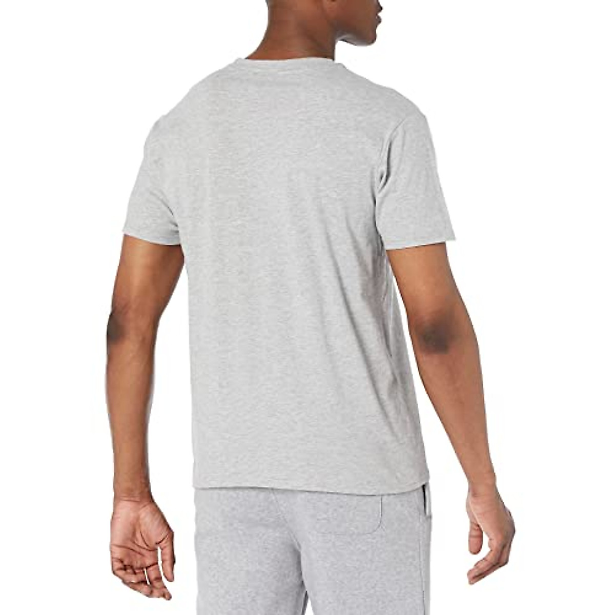 Hanes Men's Nano Premium Cotton T-Shirt (Pack of 2), Light Steel, Medium