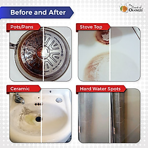 Tub and Tile Refinishing Kit | Scrubbing Drill Pads | Clean Tile and Grout, Shower Doors, Fiberglass, Sinks | Baseboard Cleaner Tool