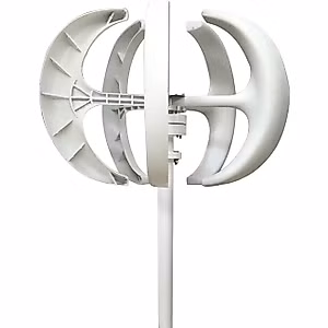 AECEVAN 8000W Wind Turbine Generator, 5 Blades 12V 24V Vertical Axis Wind Turbines Generator Kit for Home Hybrids Streetlight Use Electromagnetic Electricity Producer Equipment (12V)