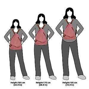 KL928 Canvas Vintage Backpack – Large Casual Daypack Outdoor Travel Rucksack Hiking Backpacks for Men Women