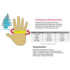 SnowStoppers eMitt - Extra Warm, Multi-purpose Flip-top Mitten/Glove from Treeline (Medium)