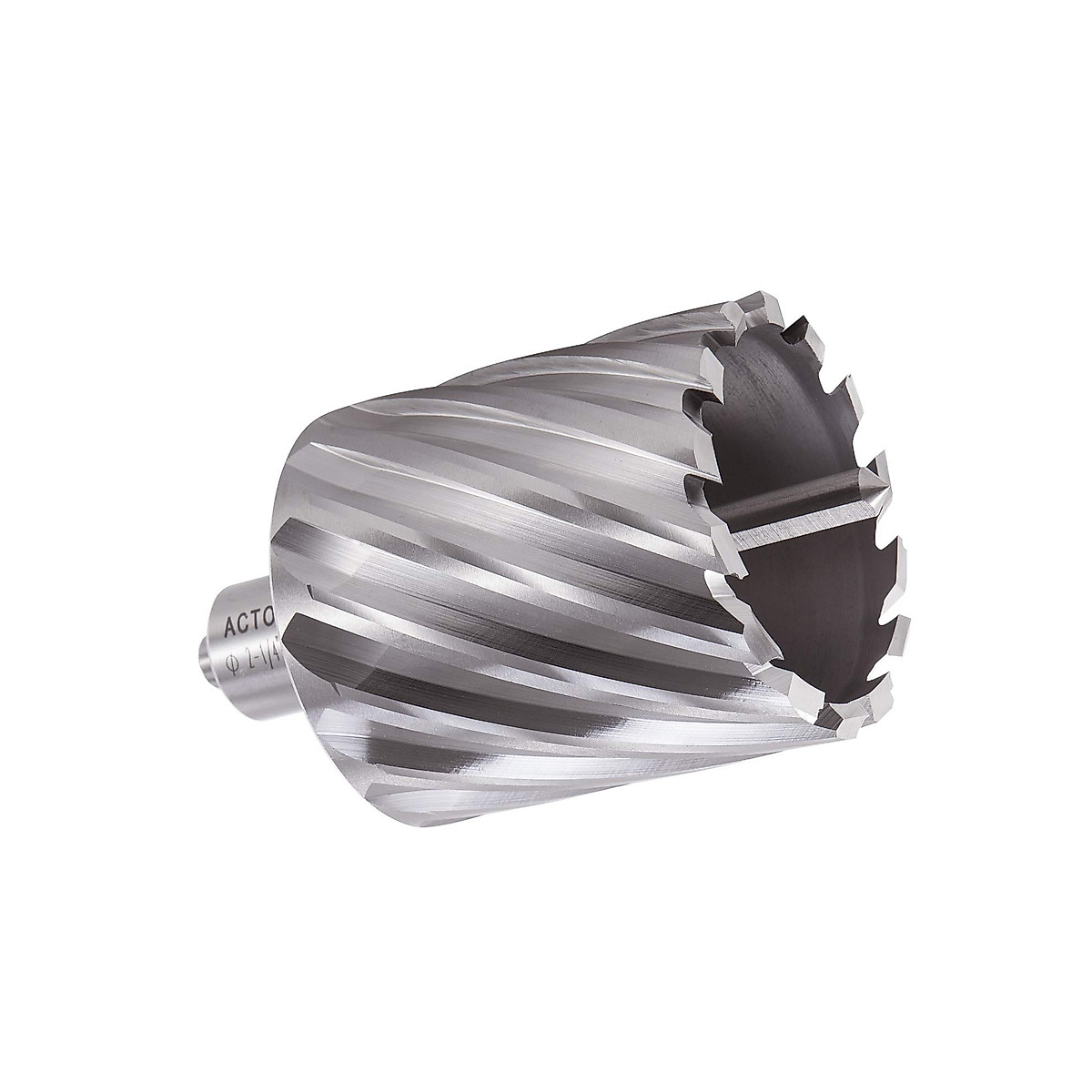 ACTOOL 2-1/4" Diameter × 2" Depth of Cut HSS ANNULAR Cutter with 3/4'' Weldon Shank