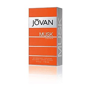 Jovan Musk for Men Aftershave 4 fl oz (Pack of 1), Notes of Carnation, Lavender, and Amber, Men's Fragrance, Long Lasting, Everyday Fragrance