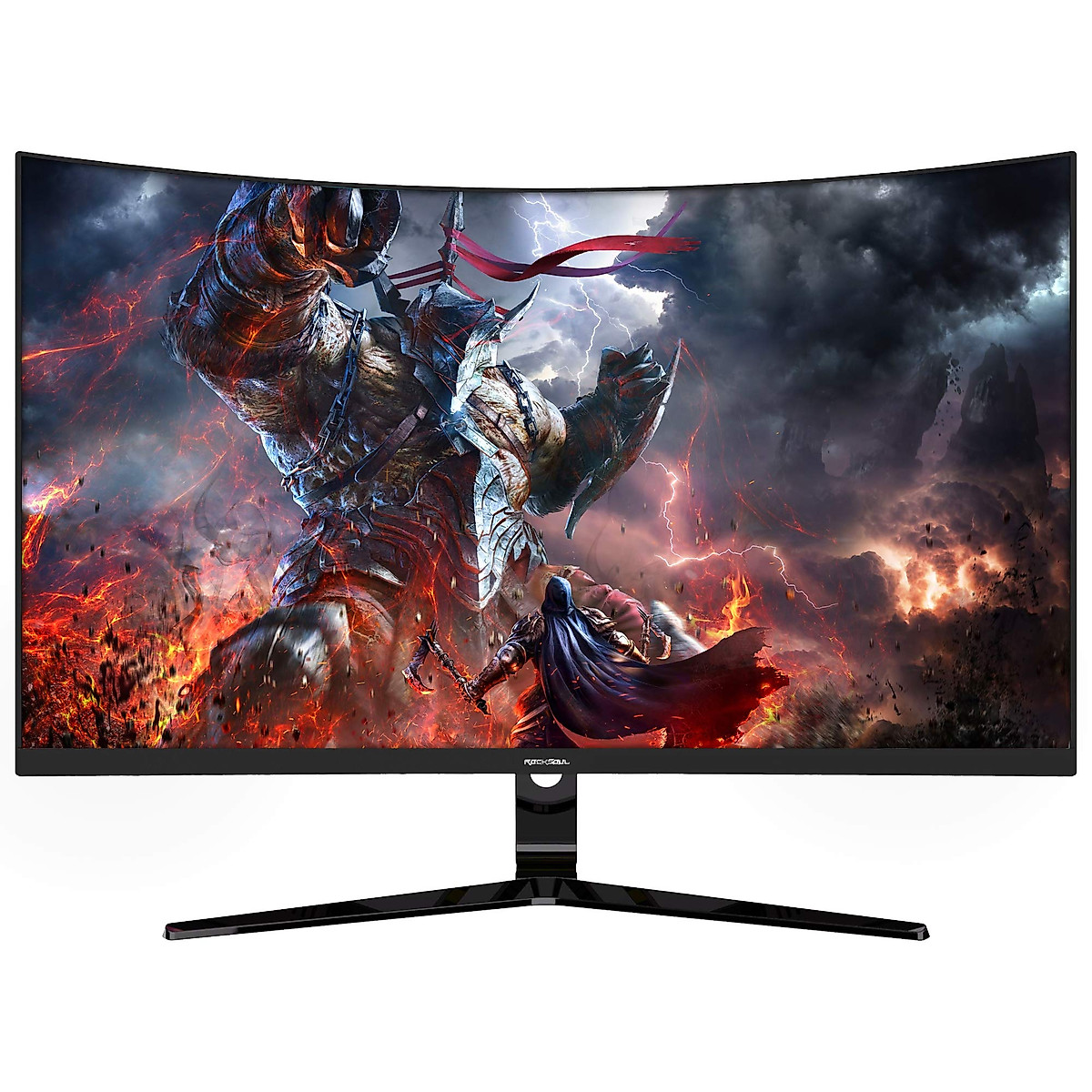 ROCKSOUL RSGM-27YMA 27" 2560x1440 QHD 165Hz Curved Gaming Monitor, Black (RSGM-27MYA)
