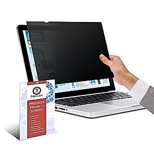 Privox 14" Laptop Privacy Screen Filter for 16:9 Widescreen Monitor - Premium Quality Anti-Glare Laptop Screen Protector- Anti-Scratch - UV and Blue Light Screen Protector