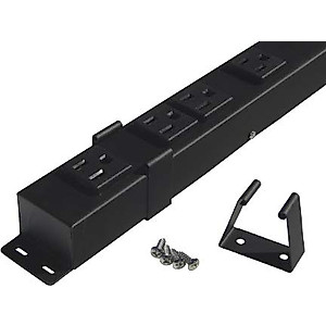 24” 6 Outlets Hardwired Power Strip, ALCI, USB