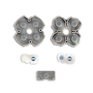 HALLWAYEE Silicone Conductive Rubber Button Pad Keypads R1 R2 compatibel for ps5 Controller Game Pad Repair Replacement for PS5