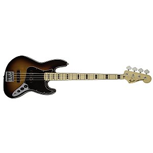 Fender Geddy Lee Jazz Bass, 3-Color Sunburst, Maple Fingerboard