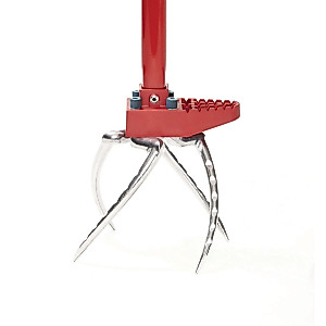 GARDEN WEASEL 91334 Claw Pro - to Cultivate, Loosen, Aerate, Weed, No Bending - Great for Heavy Soil, Weather and Rust Resistant