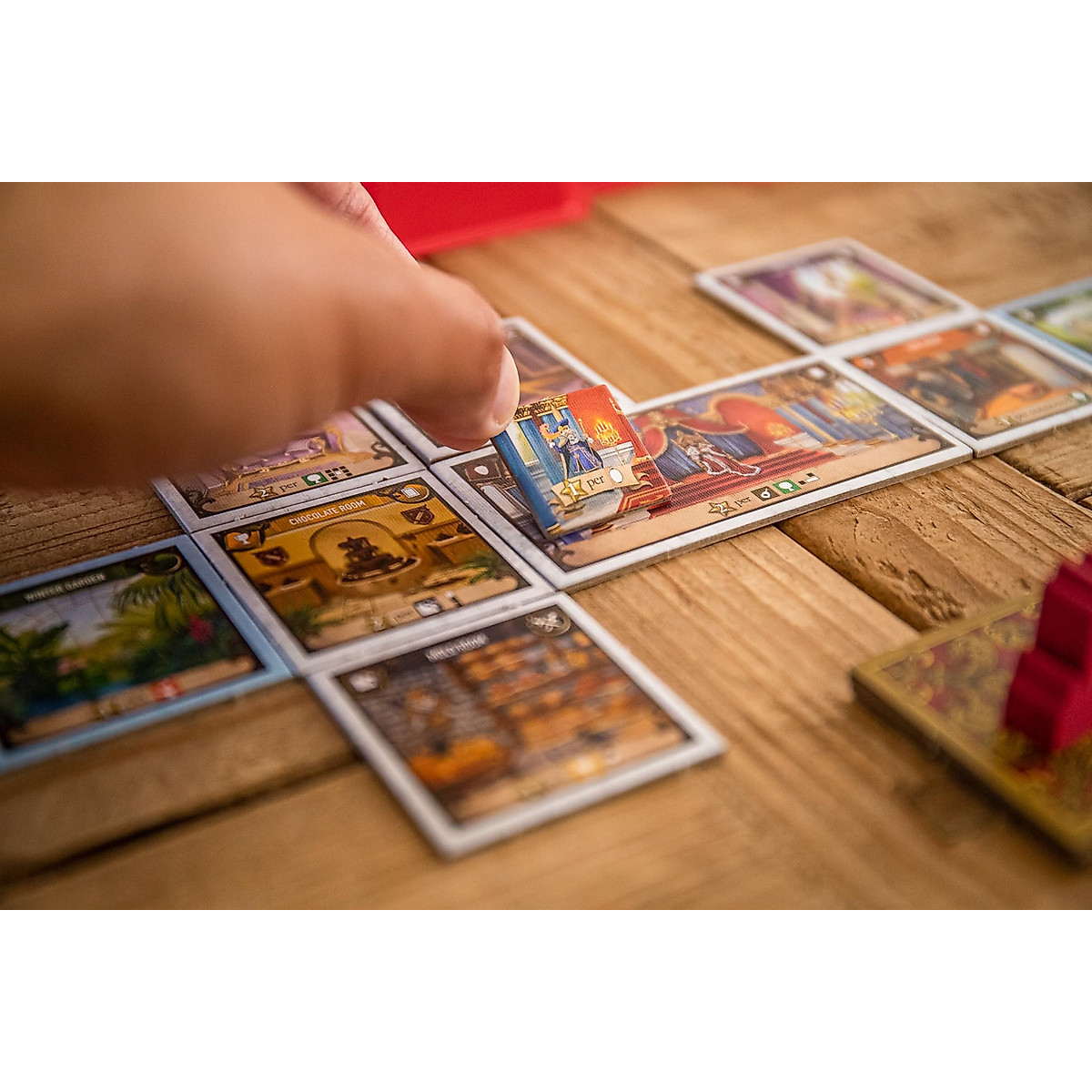 Stonemaier Games: Between Two Castles of Mad King Ludwig (Base Game) | Build a Wacky Castle with Your Neighbors in This Light Strategy Board Game for Adults and Family | 2-7 Players, 60 Mins, Ages 14+